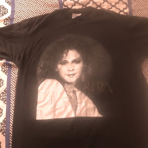Vintage | Shirts | 99 Reba Mcentire Tour Tee Shirt | Poshmark